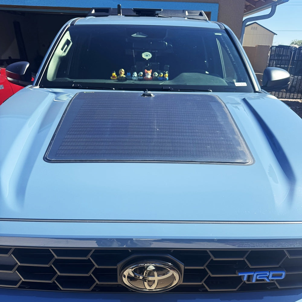 Toyota 4Runner 6th Gen (2025–Present) Lensun 100W Hood Flexible Solar ...