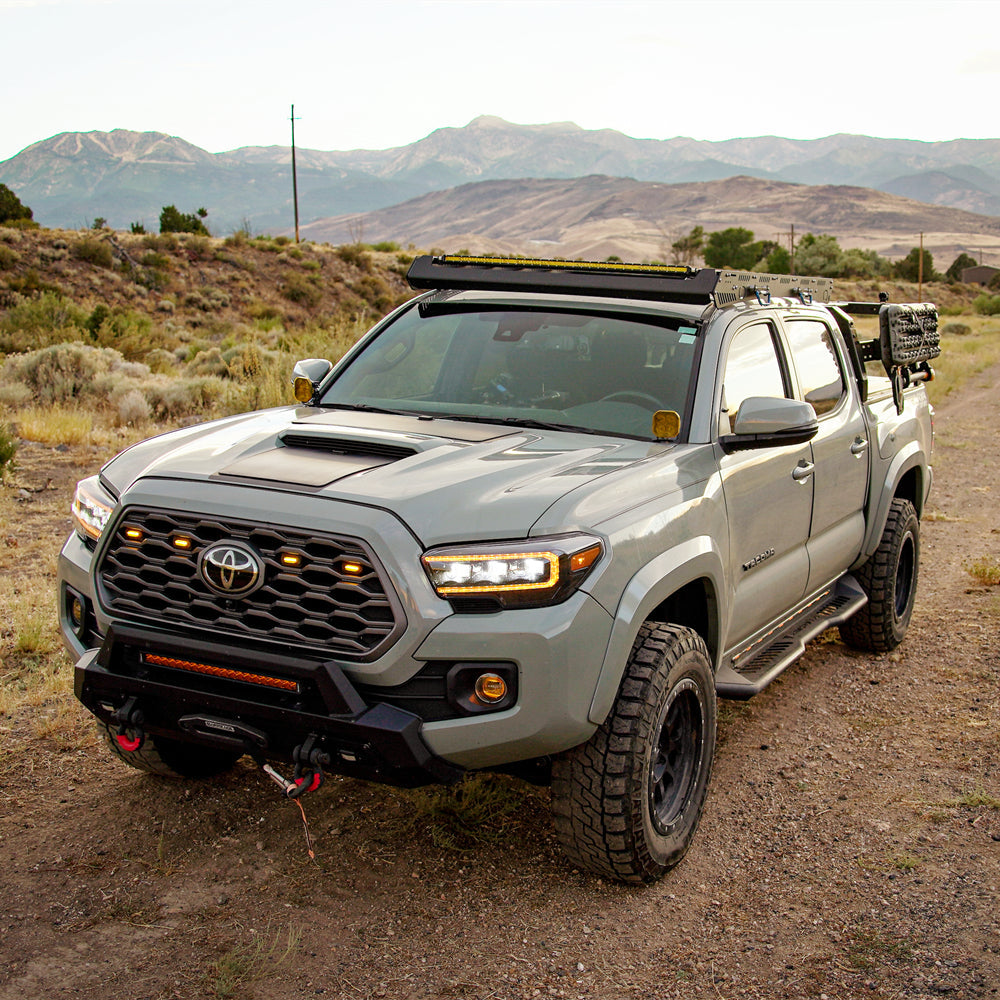 Toyota Tacoma TRD Off Road 3rd Gen Lensun 46W Hood Solar Panel